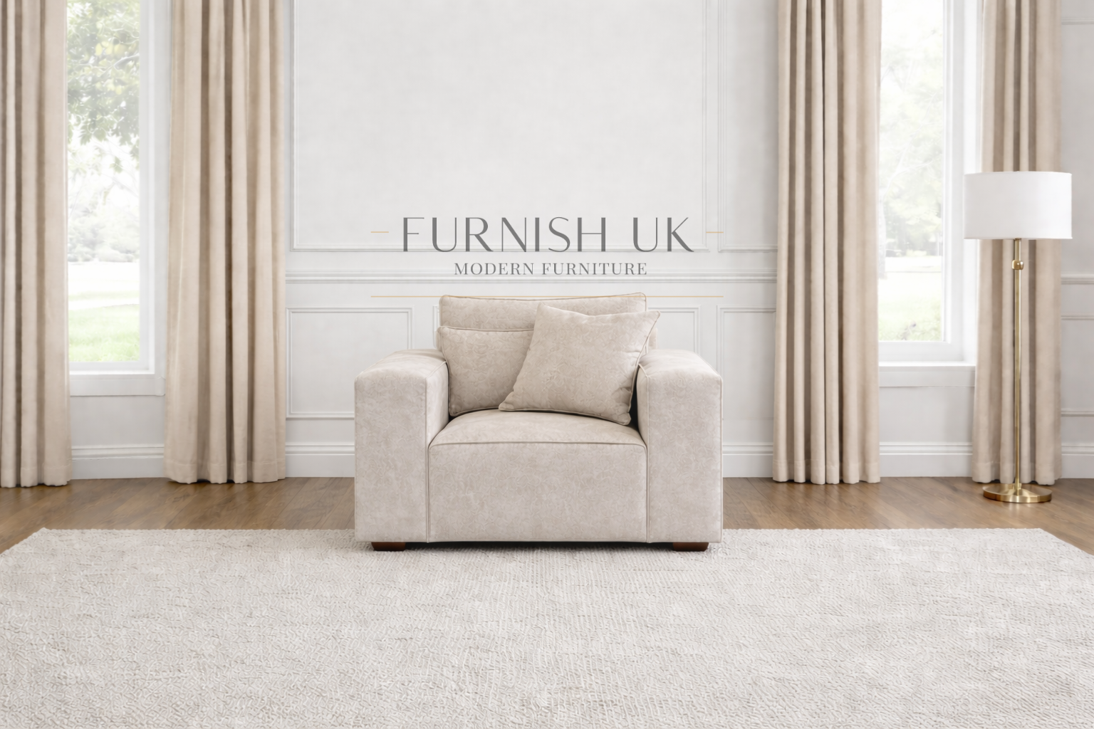 Furnish Luxury Sofa (1 Seater) – Furnishs